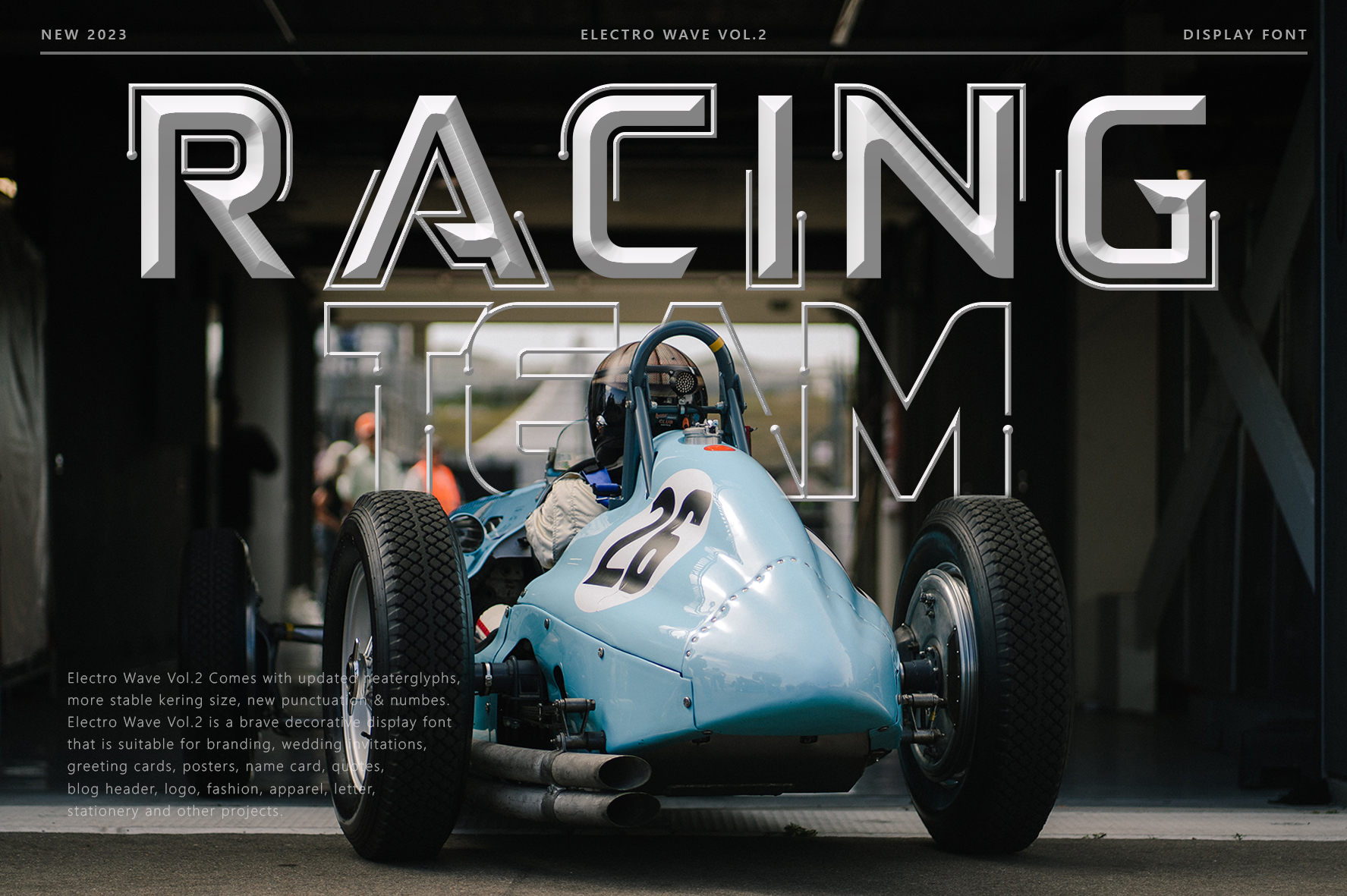 Electro Wave Vol.2, Fonts | GraphicRiver